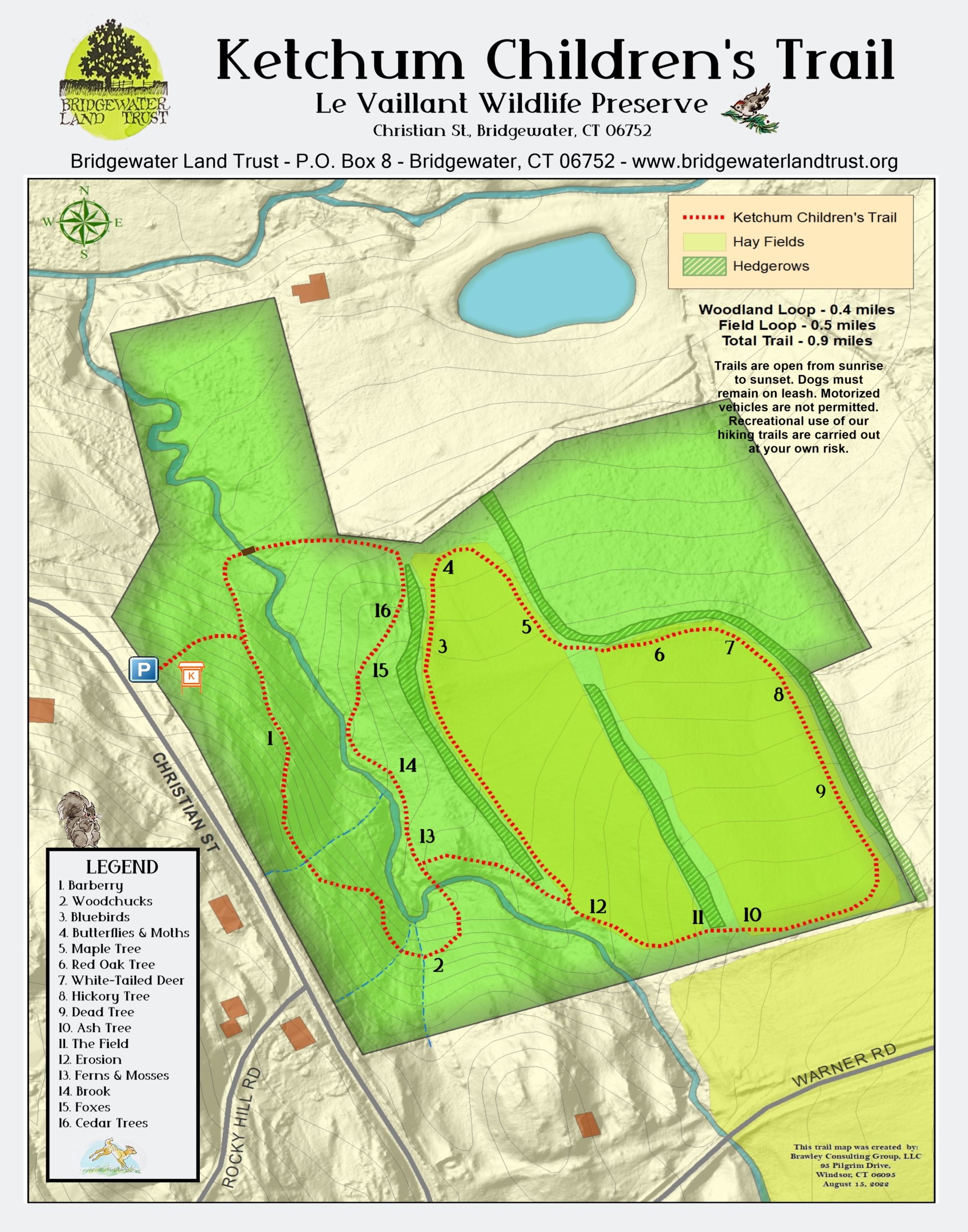 Preserves & Trail Maps – Bridgewater Land Trust