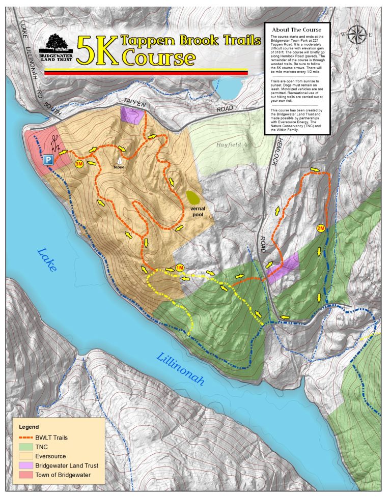 Preserves & Trail Maps – Bridgewater Land Trust