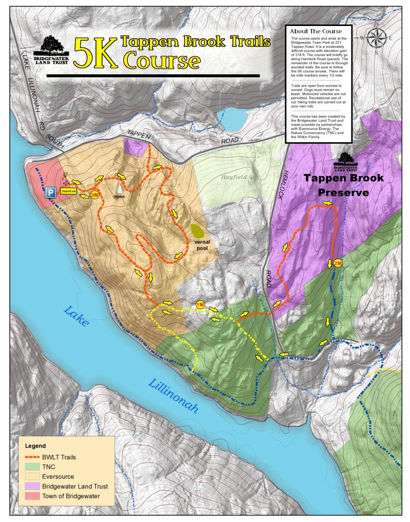 Preserves & Trail Maps – Bridgewater Land Trust